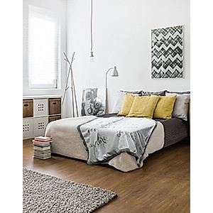 Jeremiah Scripture Throw Blanket: for I Know The Plans I Have for You. Fleece Sherpa Inspirational Faith Gift, Buttery-Soft Extra-Large Healing Quilt for Men or Women (Ivory)