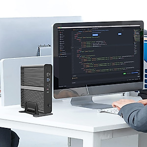 msecore Mini Desktop PC/HTPC, i7-1065G7 (up to 3.90GHz) Computer, 16G DDR4| 256G SSD, 2*HDMI, Support 4K, Dual Monitor, Dual NIC, Windows 11 Pro