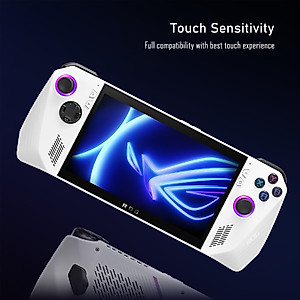 MES MERRY [3 Pack] Screen Protector for ASUS ROG Ally Handheld 2023, Tempered Glass 7 inch, Edge to Edge Full Cover