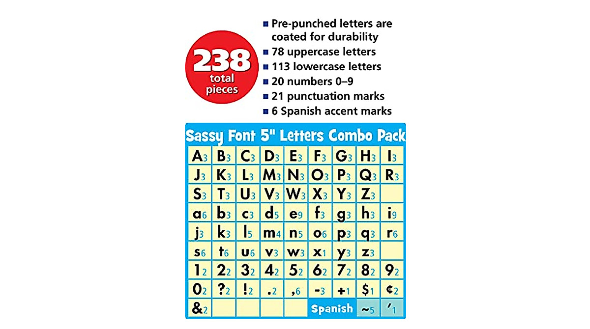 Sassy Font Letters by Teacher Created Resources