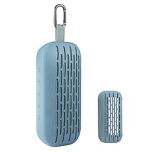 HUAYUWA Silicone Cover Sleeve (Blue) Compatible for Bose SoundLink Flex Bluetooth Portable Speaker