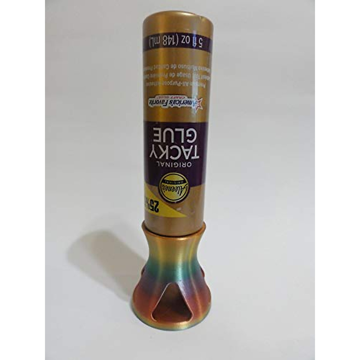 Glue Holder/Glue Stand for Most Squeeze Bottles;Available in a Variety of Colors (Rainbow)