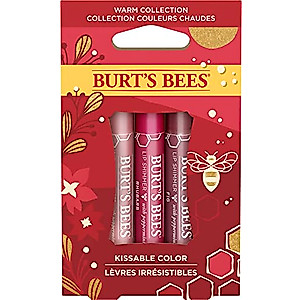 Burts Bees Kissable Color Warm Gift Set, 1 EA