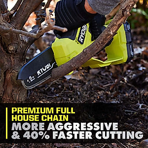 RYOBI 18V ONE+ HP 6" COMPACT BRUSHLESS PRUNING CHAINSAW TOOL ONLY (RENEWED)