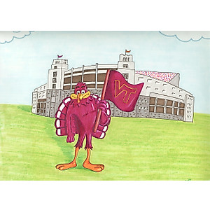 Va Tech Stationery"Thank You" Cards 12 Pack