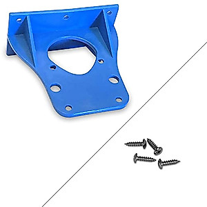 10 Inches European Design Transparent Standard Whole House Water Filter System with Presser Relief Valve, 3/4” Inlet/Outlet Brass Port and Yearly Supply (4) Sediment Cartridges 5 Micron