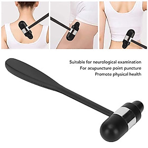 Hammers, Neurological Examination Hammer Massage T Shape Percussion Silicone Head Hammer with Pointed Tip Handle for Women Man Hammers