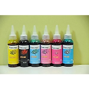 inkxpro 600ml High Definition Photo dye Ink Refill Set for CIS/CISS or refillable cartridges Using T79 Ink: Stylus Photo Printers 1400, 1410, Artisan 1430