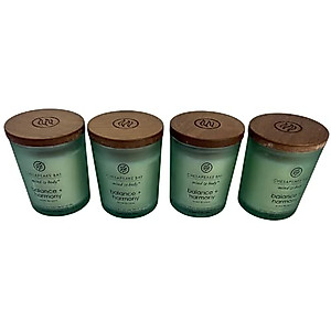 Chesapeake Bay Candle Gift Set(3-Pack) (Chesapeake Bay Balance + Harmony, Scented Candle Gift Set, Small Jar (4-Pack))