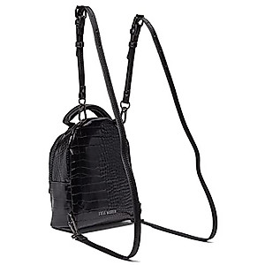 Steve Madden Jake-C Croco Mini Backpack Black One Size