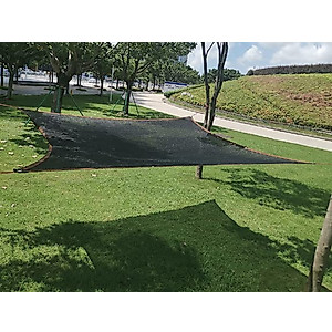 60% Black Shade Cloth with Grommets,Garden Sunblock Shade Cloth, Black Sunblock Shade Cloth Protecting for ZYB ZYB