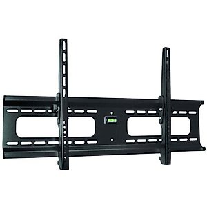 Ultra-Slim Black Adjustable Tilt/Tilting Wall Mount Bracket for Samsung UN60ES8000/UN60ES8000F/UN60ES8000FXZA 60" inch LED HDTV TV/Television - Low Profile