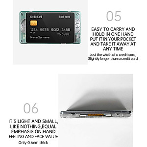 Petforu POWKIDDY A66 Handheld 10000 Games Retro Game Console Ultra Card Transparent Game Machine - 32G Silver, A66 (32g)