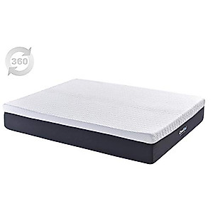COOL GEL Classic Brands Ventilated Memory Foam 12-Inch Mattress | CertiPUR-US Certified | Bed-in-a-Box, Full