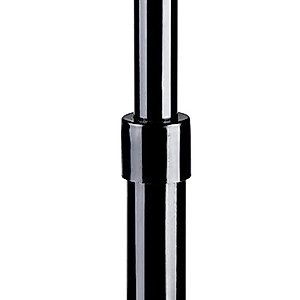 JUMPGA Aquaterior 4 Layers Shower Corner Pole Caddy Shelf Bathroom Wall Storage Metal Rack Holder