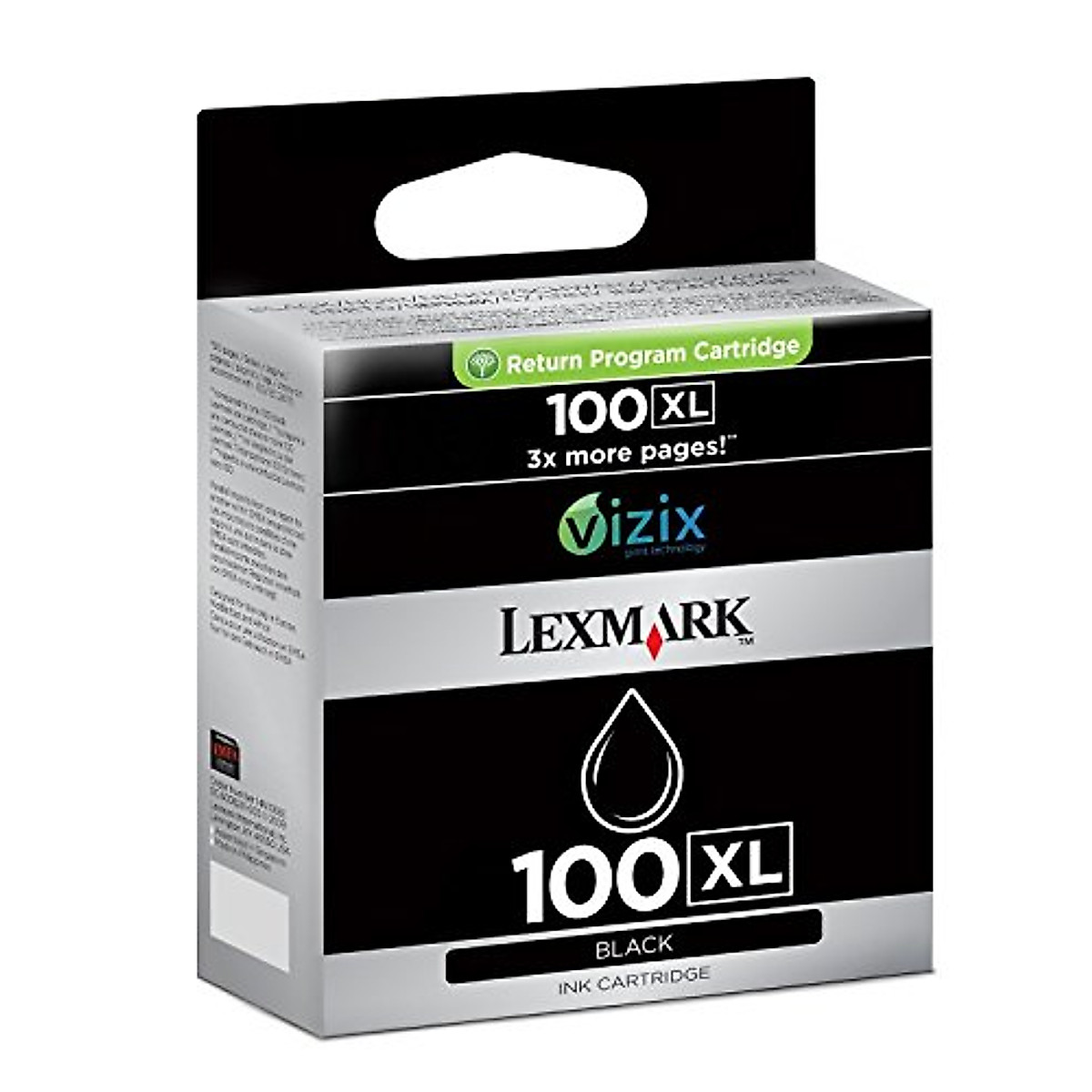 Lexmark 100XL Bundle of Black Cyan, Magenta, Yellow Genuine Inkjet Cartridges
