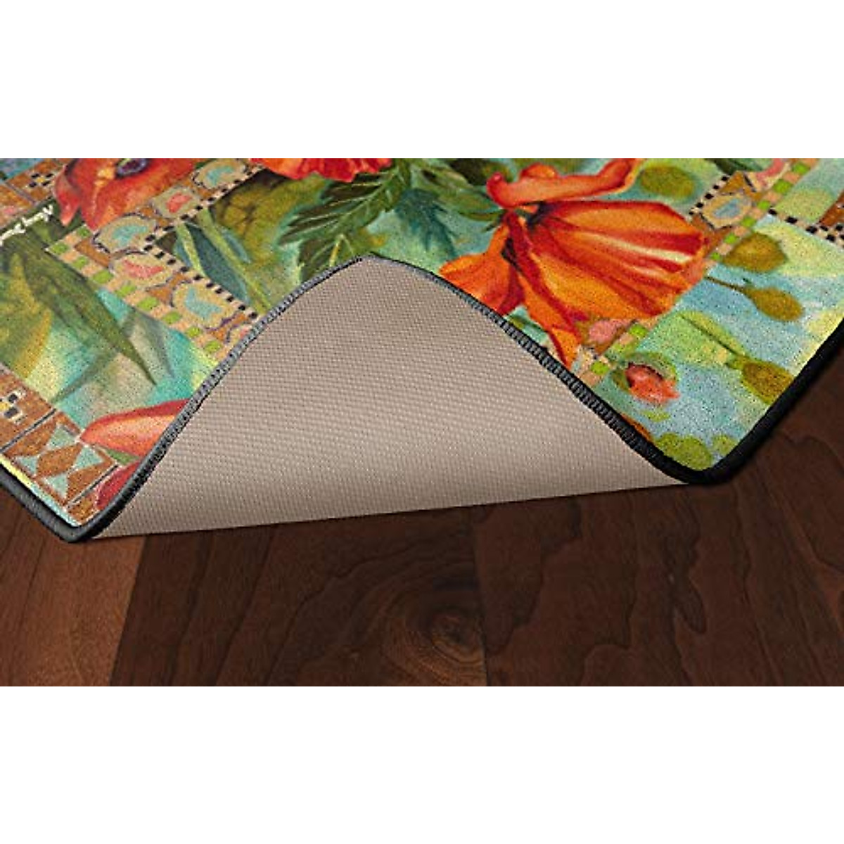 Brumlow Mills Garden Path Front Door Floral Area Rug, 1 ft 8 in x 2 ft 10 in, Rectangle