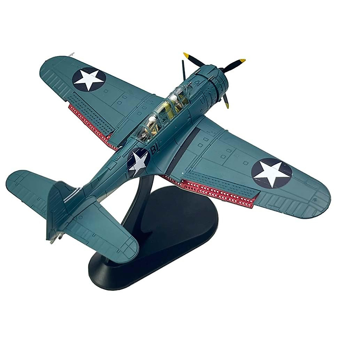 1/72 Scale WWII Midway SBD Dauntless Dive Bomber Plane Diecast Metal Aircraft Model Gift Ornament Collection