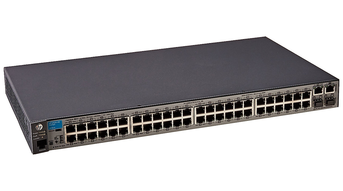 HP ProCurve J9781A [2530-48] 48-Port 10/100 & 2-Port GE/SFP Ethernet ...