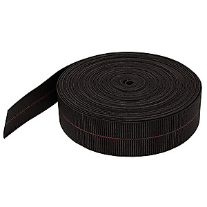 House2Home Replacement Elastic Webbing Kit to Repair Sagging Couch, Chair, Lawn,and Patio Furniture, Includes Installation Instructions, 2 Inch Wide x 60 Ft. Metal Webbing Clips