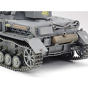 TAMIYA 35374-000 1:35 German Armoured Combat Truck IV Version F L24/75 mm, Model Kit, Plastic Construction Kit, Assembly Kit, Detailed Replica, Unpainted
