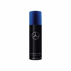 Mercedes-Benz Man - Body Spray for Men - Woody Fruity Fragrance with Ambrette and Cedar - Long-Lasting Mens Body Spray - All Over Freshness - 6.7 oz