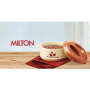 Milton Orchid Insulated Plastic Casserole Gift Set, 3-Pieces, Light Brown