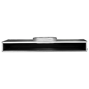 BUILDMART - 36" Plenum Box for [36" Linear Slot Diffuser - (2 Slot) Double Slot] Premium Insulated Plenum Box for Heating and Cooling - Texas Buildmart