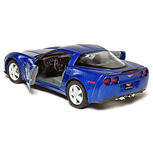 Kinsmart 5" 2007 Corvette Z06 1:36 Scale (Blue)
