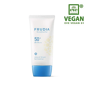 WELCOS FRUDIA Sun Block Day Cream Essence Facial SPF | Organic Hydrating Face Cream Vegan Face Moisturizer for Dry Skin | Sun Screens Lotion Day Moisturizer for Face Women Korean Skin Care 1.76 fl oz