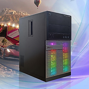 Dell Optiplex 7020 Gaming Desktop PC - Intel Core i7 4th Gen 3.4GHz, NVIDIA GeForce GT 1030 2GB, 16GB RAM, 512GB SSD, HDMI, DVI, VGA, New Keyboard, Mouse, Wi-Fi, Windows 10 Professional(Renewed)