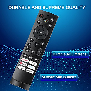 Universal Remote Control Compatible with Hisense Google Smart TV Remote Control Replacement