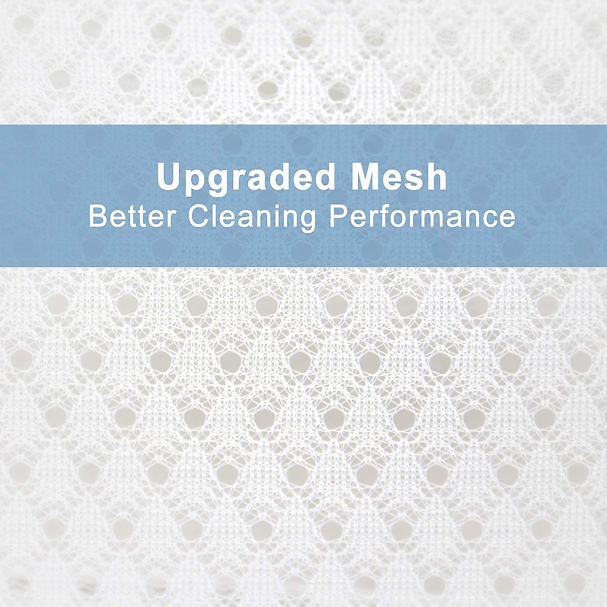 3Pcs Durable Diamond Mesh Laundry Bags for Delicates (2 Large 16 x 20 Inches, 1 Medium 12 x 16 Inches)