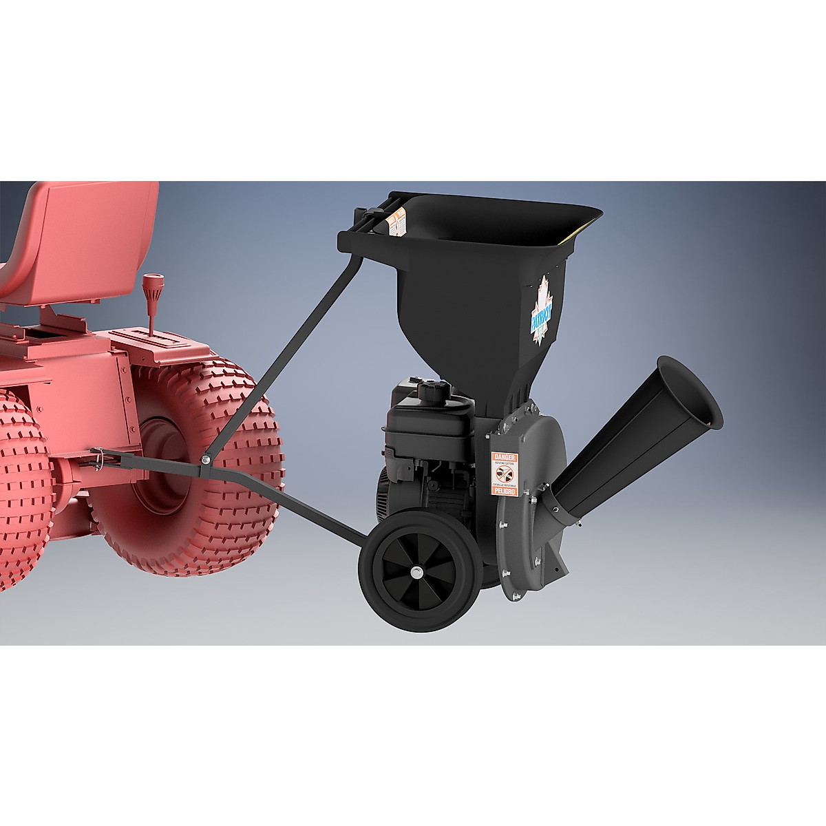 Tow Bar for Patriot Products Wood Chipper