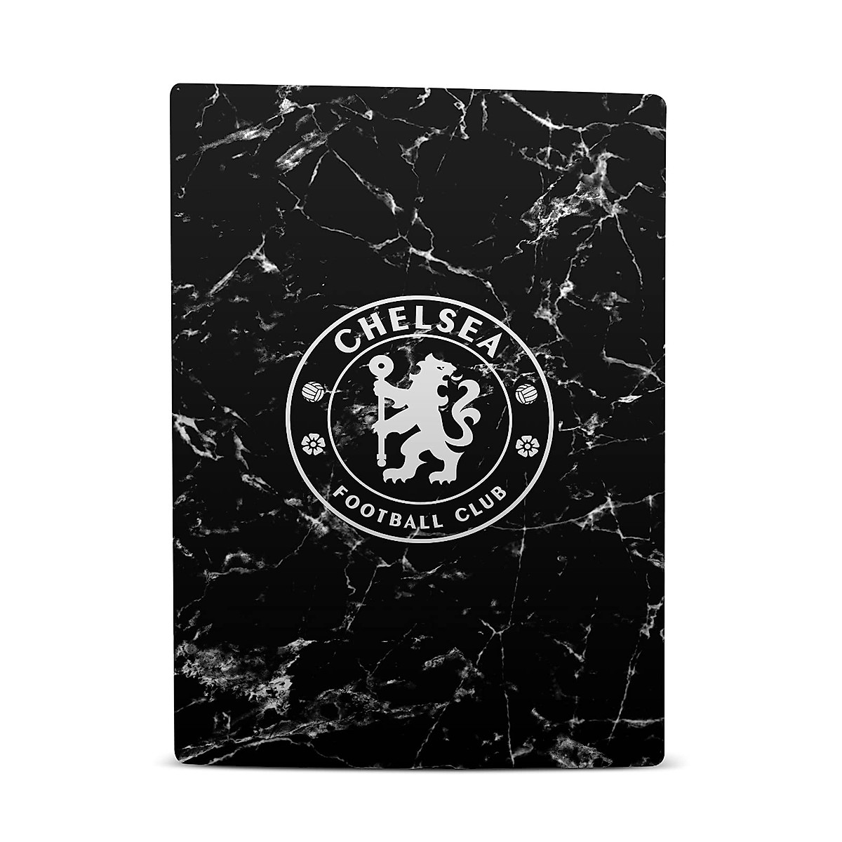 Black Marble Mixed Logo Vinyl Faceplate Sticker Gaming Skin Case Cover Compatible with Sony Playstation 5 PS5 Digital Edition Console and DualSense Controller