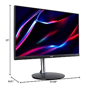 Acer Nitro 24.5" Full HD 1920 x 1080 PC Gaming Monitor | AMD FreeSync Premium | Up to 250Hz Refresh | 1ms (VRB) | ZeroFrame | ErgoStand | 1 x Display Port 1.2 & 2 x HDMI 2.0 Ports