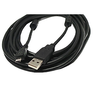 Importer520 20Ft Extra Long PS4 Controller Charging Cable w/ Ferrite Core for Playstation 4 Dual Shock 4