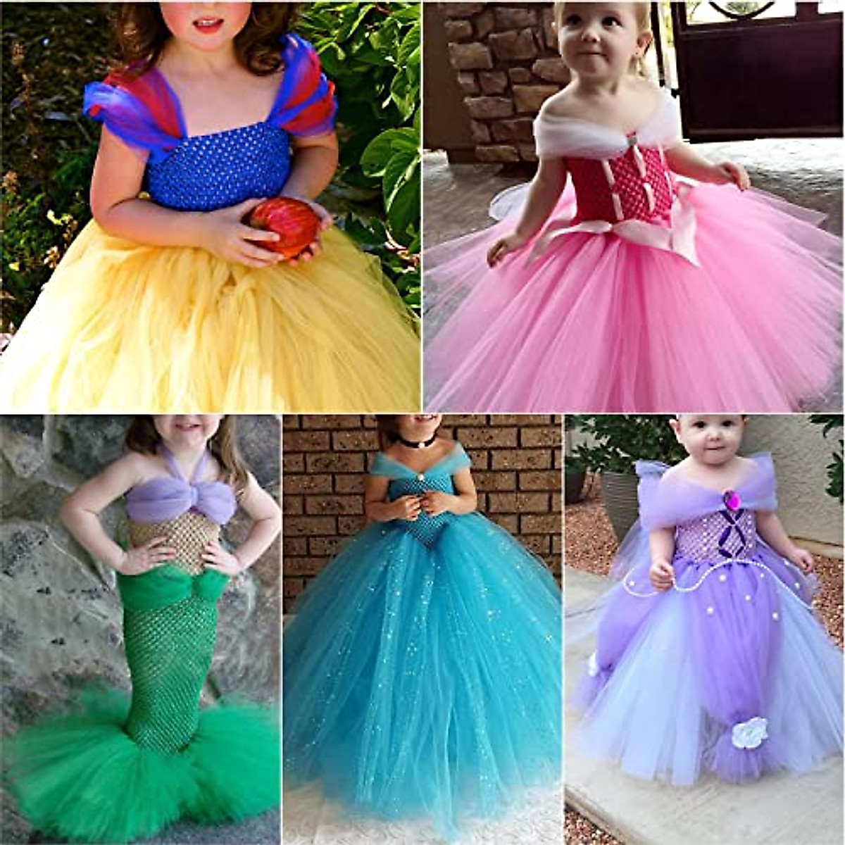 Pink Tulle Fabric Rolls 6" x 100 Yards Tulle Ribbon for Tutu Skirt Gift Wrapping Party Wedding Decoration Baby Shower Table Skirt