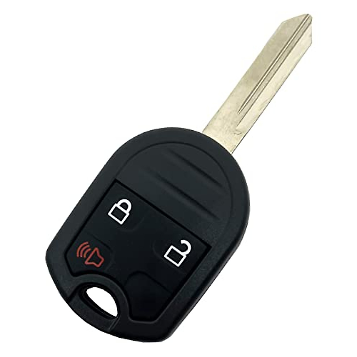 Keyless Remote Car Key Fob Fit for Ford F-150 2004-2014 F-250 F-350 2004-2016 F-450 Flex 2009-2017 Explorer 2001-2015 Escape Ranger 2001-2011 Fusion Econoline Mercury CWTWB1U793 (Black)