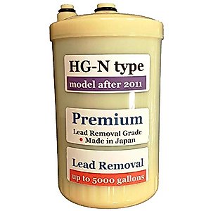 Japan Made HG-N Type Premium Grade Lead Removal Compatible Alkaline Water Filter (Not Compatible with Original HG Type Before 2010 Models)