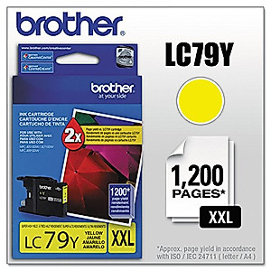 Brother Lc79y Lc79y Innobella Super High-Yield Ink, Yellow
