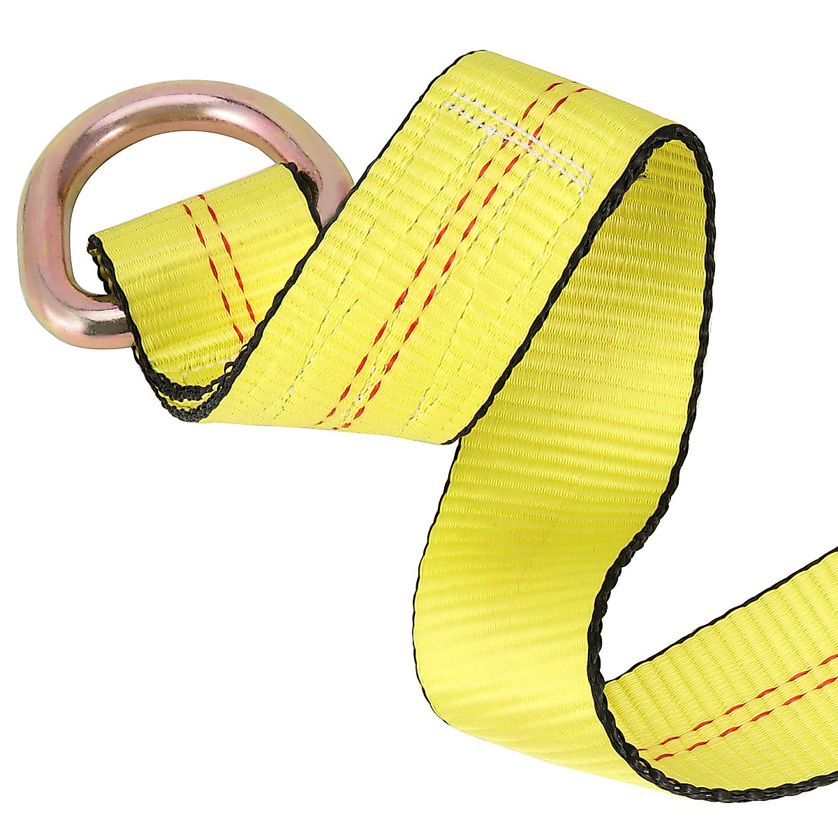 JOIKIT 6 Pack 2 Inch x 8.2 Ft Lasso Tow Strap with D Ring Auto Tie Down for Wheel Lift, Wrecker, Rollback, Tow Truck