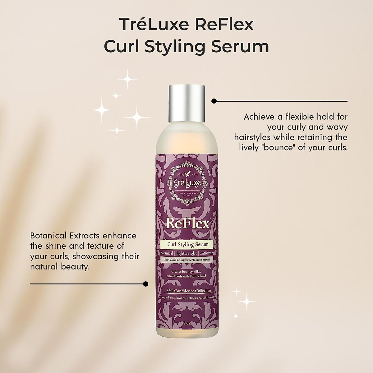 TRELUXE Reflex Curl Styling Serum, 8 FZ