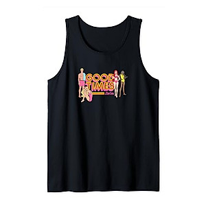 Barbie Friends and Good Times Logo Tank Top