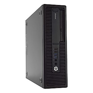 HP 800 G2 Desktop PC Computer, Intel i5-6500, 16GB DDR4 RAM, 512GB SSD, Windows 10 Professional, New 1080p Webcam, New Wireless Keyboard & Mouse, New 16GB Flash Drive, WiFi (Renewed)