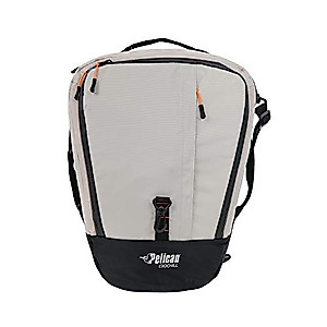 Pelican Sport - ExoChill - Cooler Bag - Fit in Most Tank Wells - Removable Shoulder Strap and Handles On Each Side - More Storage Compartement - PS3012-00, Black/Grey, 18.701 in
