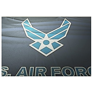 DELAYNOMORE77 US Air Force Flag United States Banner Polyester 3x5 Foot Flags Vivid Color and UV Fade Resistant Flag Outdoor Banner