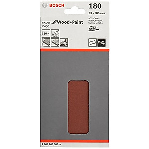 Bosch 2608605308 93 x 186 mm Sanding Sheets for Orbital Sanders