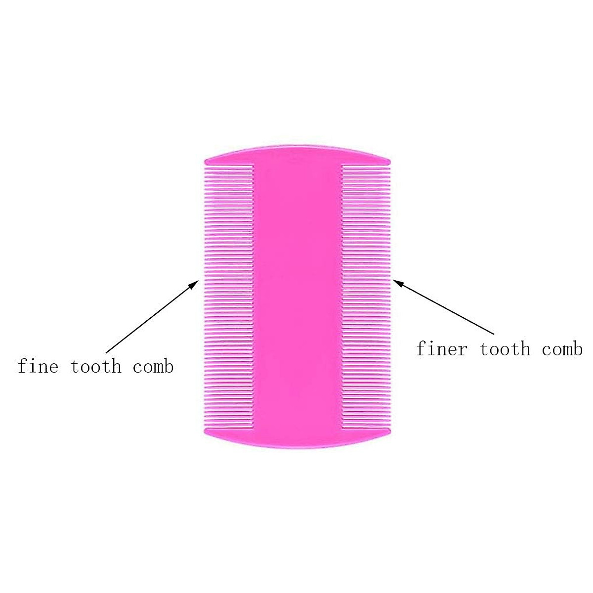 CDOFFICE 5 PCS Flea Lice Combs Grooming Fine Tooth Hair Combs for Dogs Cats