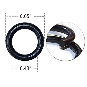 HQMPC Garden Hose Oring 30Pcs (30Pcs) Just for Replacement Garden Hose Quick Connectors